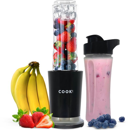 COOK-IT blender Aparat za smutije za poneti sa dve čaše – Tehno Svet
